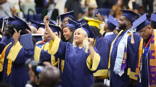 Nearly two-thirds of Stillman College’s Class of 2025 graduates with ...