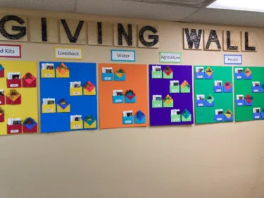 ‘Giving Wall’ helps Texas congregation scale new heights in generosity ...