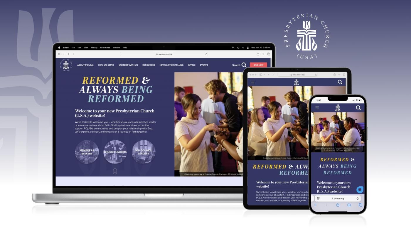 The PC(USA) rolls out its new website | Presbyterian Church (U.S.A.)