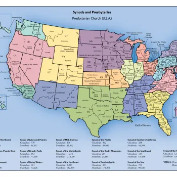 Synod & Presbytery Map | Presbyterian Church (U.S.A.)