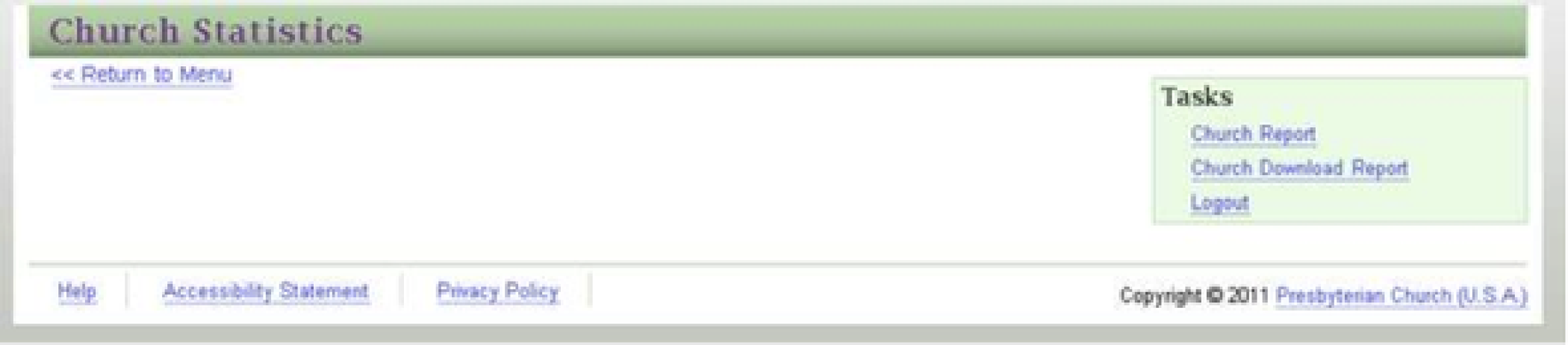 Statistical Reporting & FAQ | Presbyterian Church (U.S.A.)