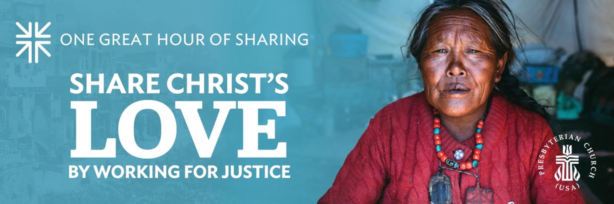 Give to One Great Hour Sharing | Presbyterian Church (U.S.A.)