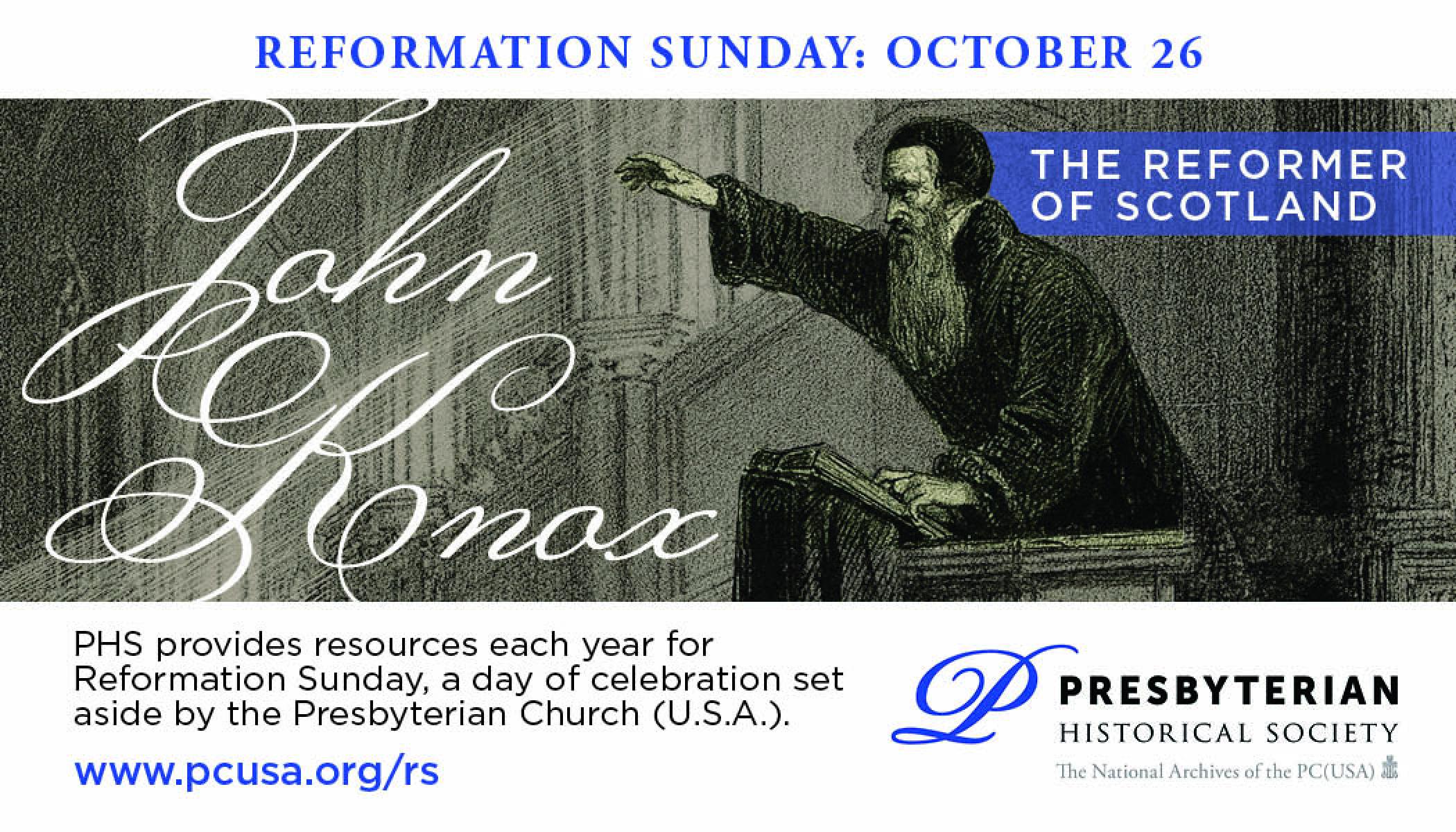 Reformation Sunday | Presbyterian Church (U.S.A.)
