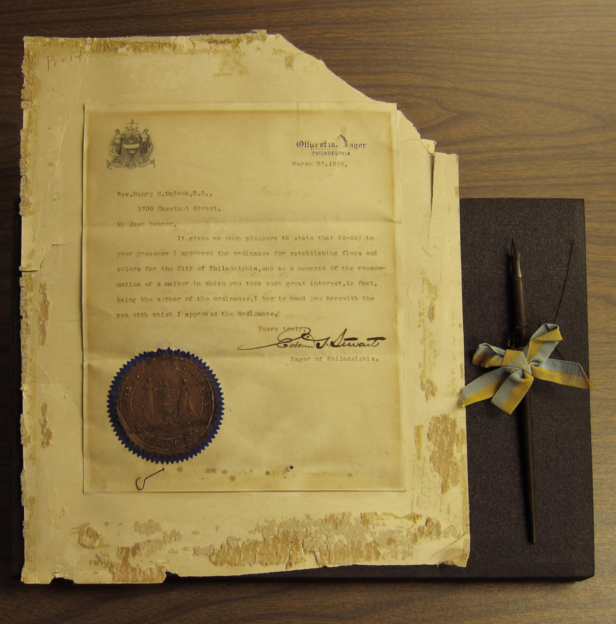 The Unlikely Designer of Philadelphia's Flag | Presbyterian Church (U.S.A.)